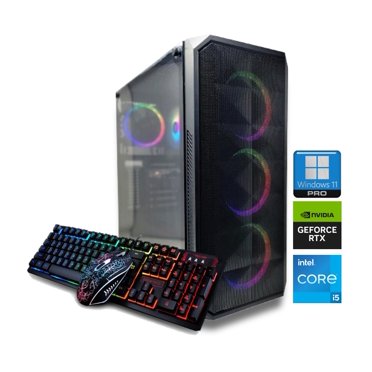 Gaming PC AQVIN ZForce Desktop Computer Tower Intel Core i7, 32GB DDR4 ...