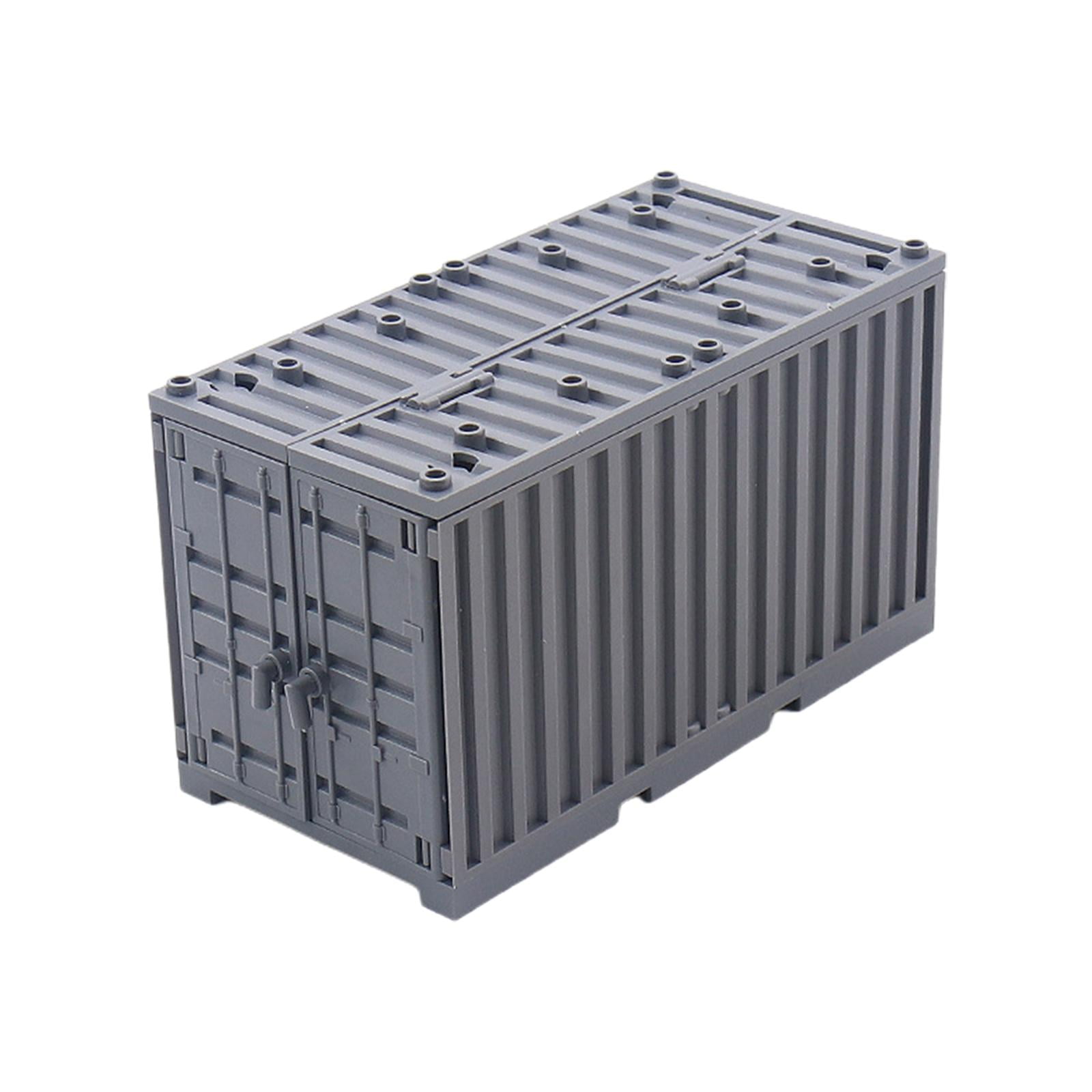 Container Blocks Bricks Box Toy Figures Accessories Equipment Creative ...