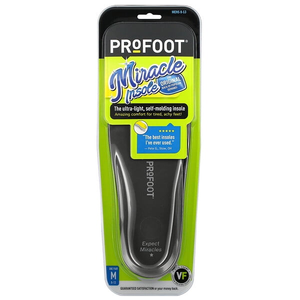 Profoot, Miracle Insole, Mens 8-13, 1 Pair - Walmart.com