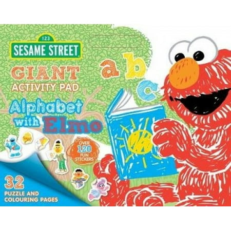 Alphabet with Elmo: Giant Activity Pad (Sesame Street) (Sesame Street ...