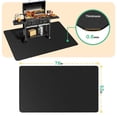 Large 76 x 52 Under Grill Mat for Outdoor Grill, Double-Sided Fireproof ...