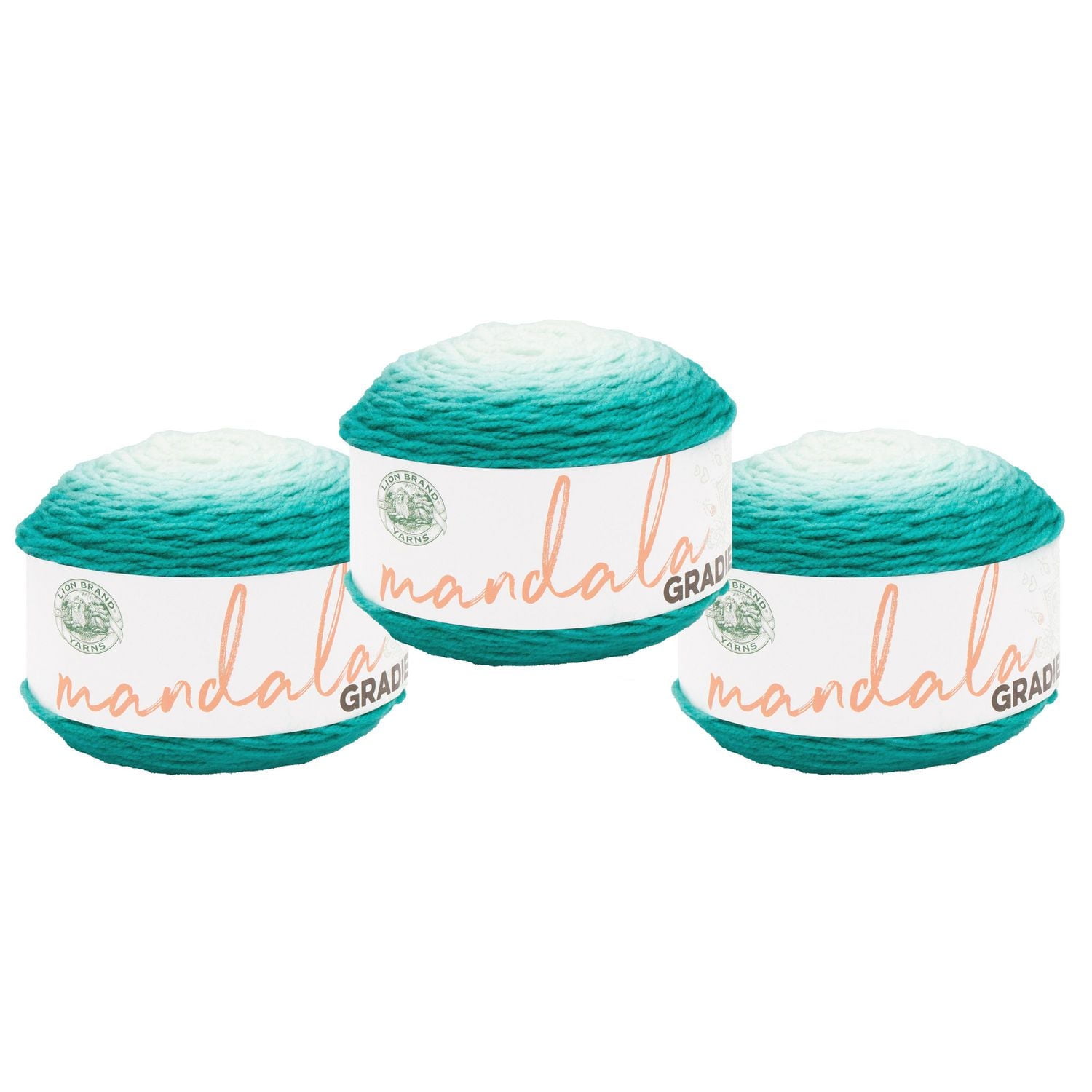 Click here for Lion Brand Mandala Gradient Yarn #4 Medium/Worsted... prices