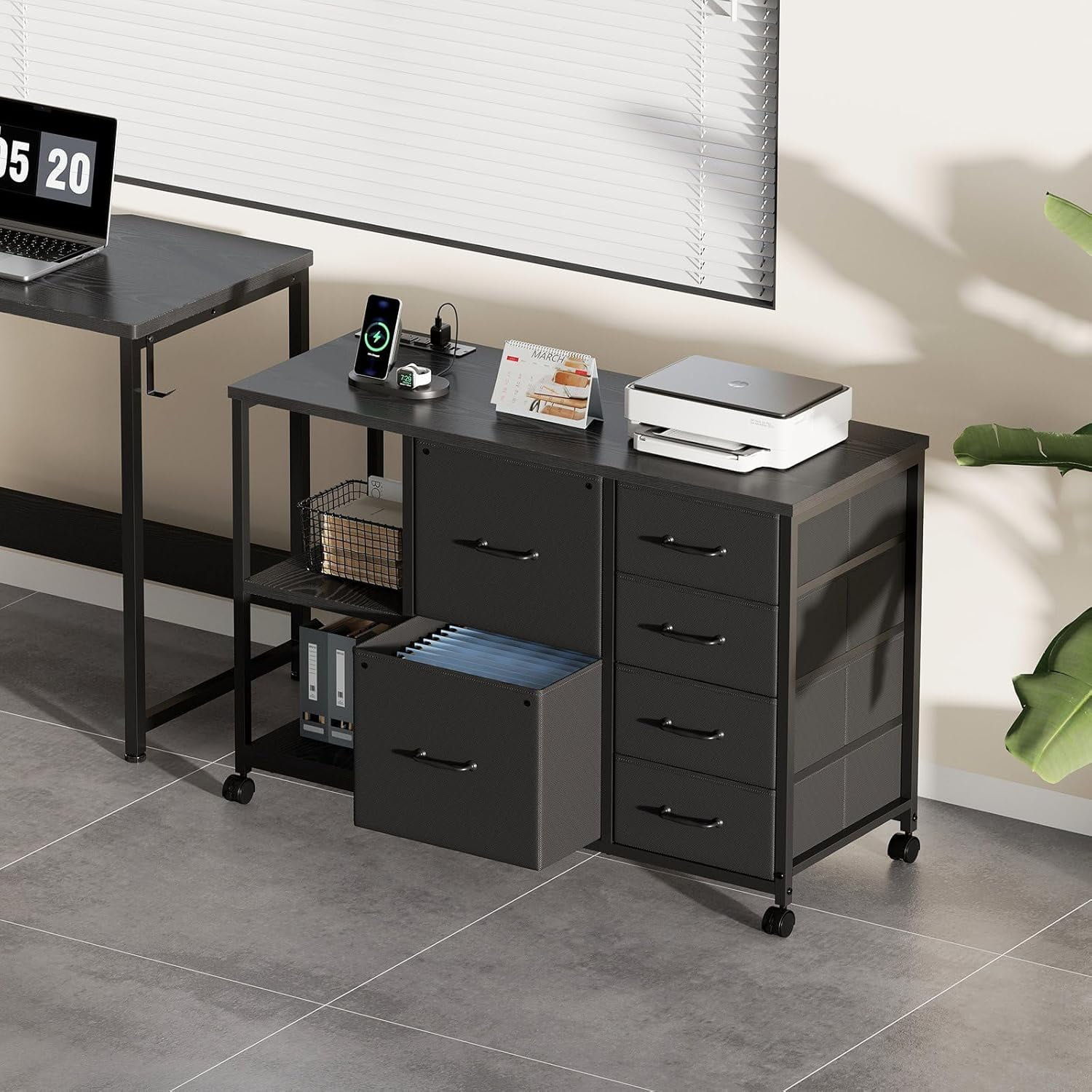 Click here for Nobrand 6 Drawer File Cabinet With Charging Statio... prices