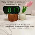 Adjustable Brightness Electronic Clock Simple Multifunctional Alarm ...