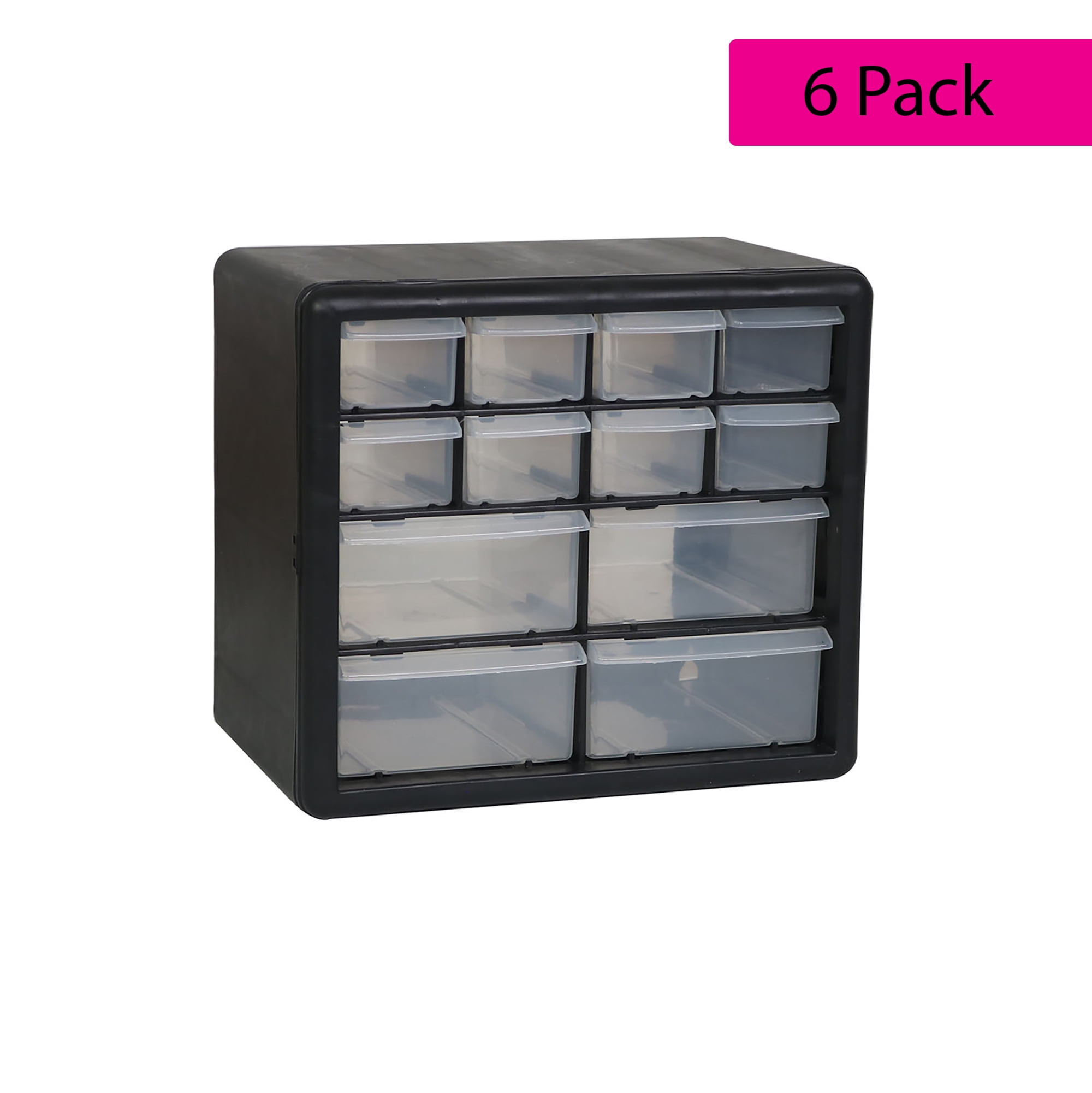 Everything Mary 12 Drawer Storage Box (Pack of 6) - Versatile Craft and ...