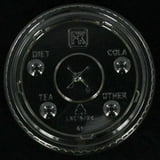 Fabri-Kal Kal-Clear/Nexclear X-Slot Cup Lid Clear, Polyethylene | 1000 ...