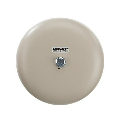 Steel/Aluminum Heavy Duty AC Vibrating Bell, 6" Shell Size, 24 VAC, 0. ...