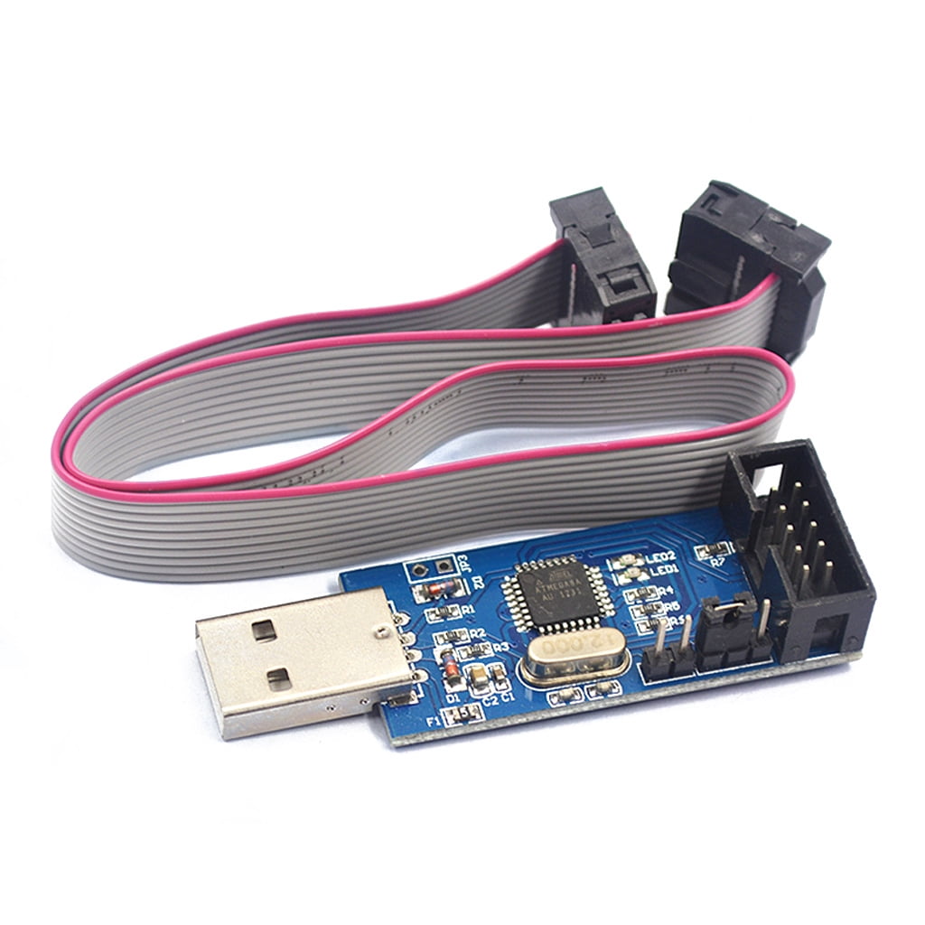 Buy Tonkbeey Avr Atmega System Development Board And Usb Atmega8 Isp Programmer 51 Module Online