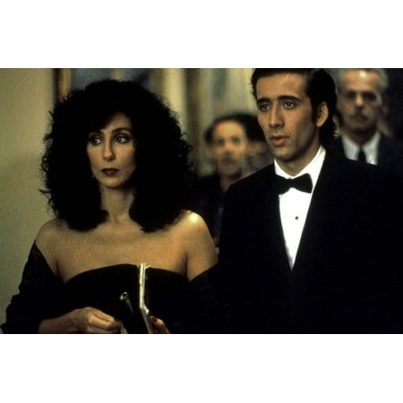 Cher and Nicolas Cage in Moonstruck Photo Print (30 x 24) | Walmart Canada