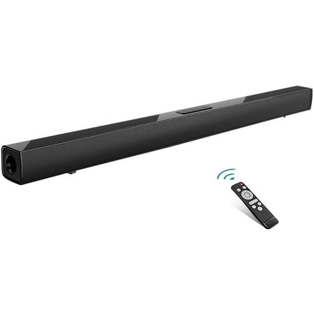 Soundbar, Three Equalizer Mode Audio Speaker for TV, Wired & Wireless ...