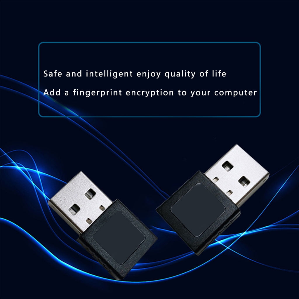 Buy BOOYOU USB Fingerprint Reader Security Key for Windows 10 Dongle ...