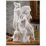 Design Toscano The Bathers Water Nymph Statue, 11 Inch, Bonded Marble ...