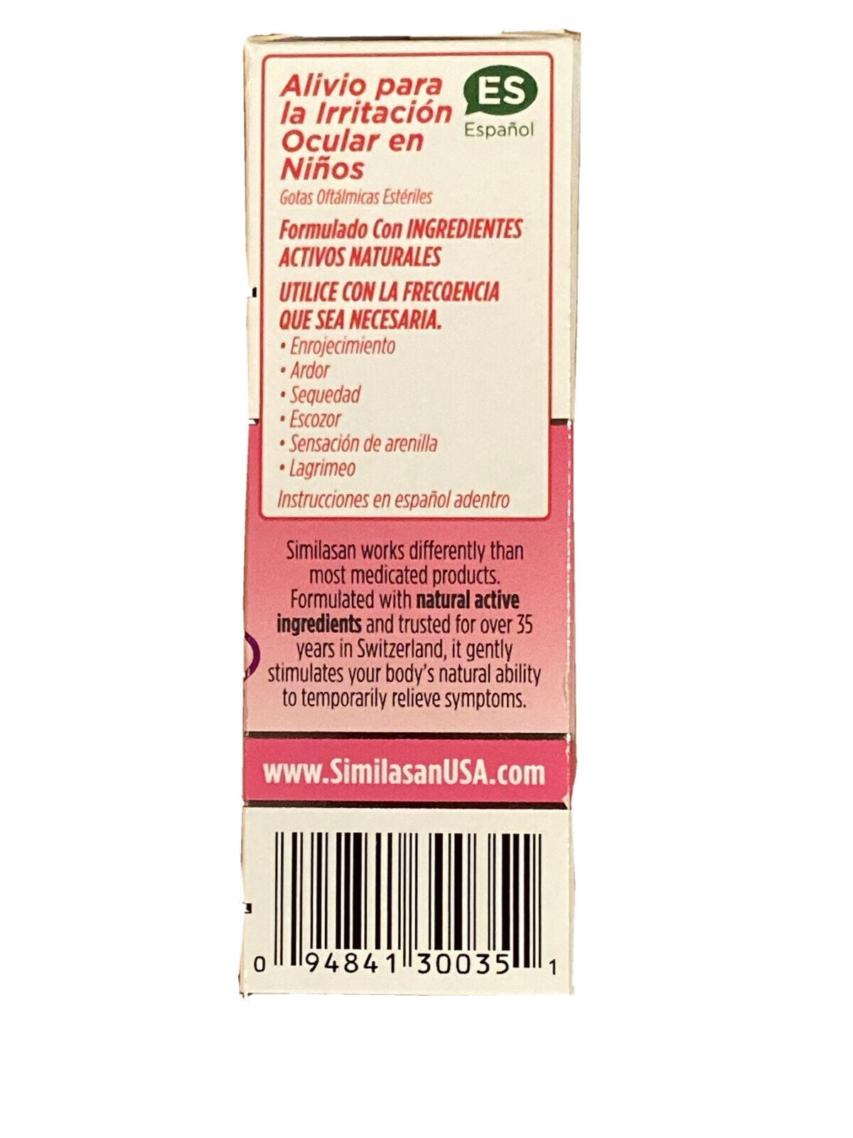 Buy Similasan Kids Irritated Eye Relief Drops - 0.33 oz Online at ...