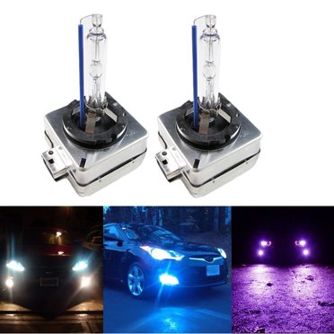 Lindmeyers D3S 35W 6000K Color White HID Xenon Replacement Headlight Bulbs New 2 Pack - Walmart.com