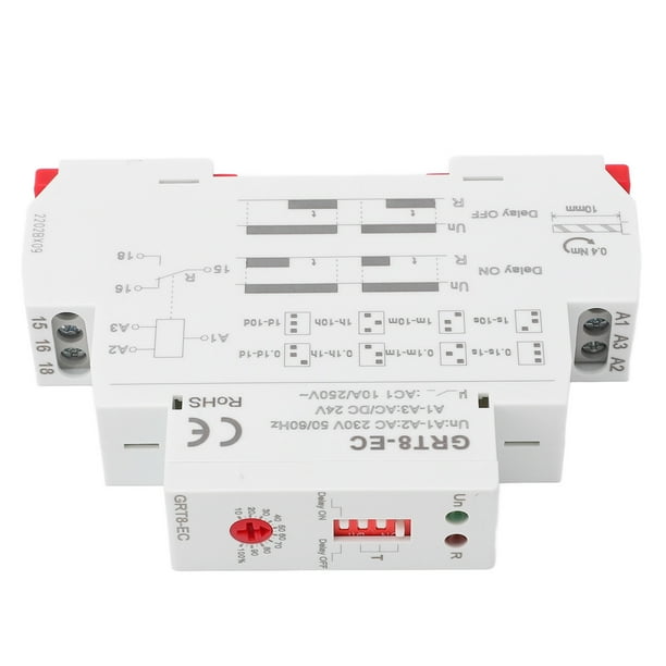Time Relay,Dual Function Time Relay Multifunctional Time Relay Time ...