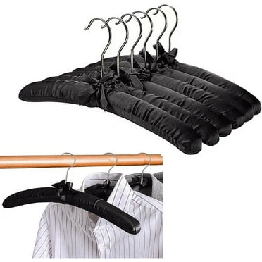 5PCS Padded Clothes Hangers for Sweaters, Women Padded Coat Hangers, 15 ...