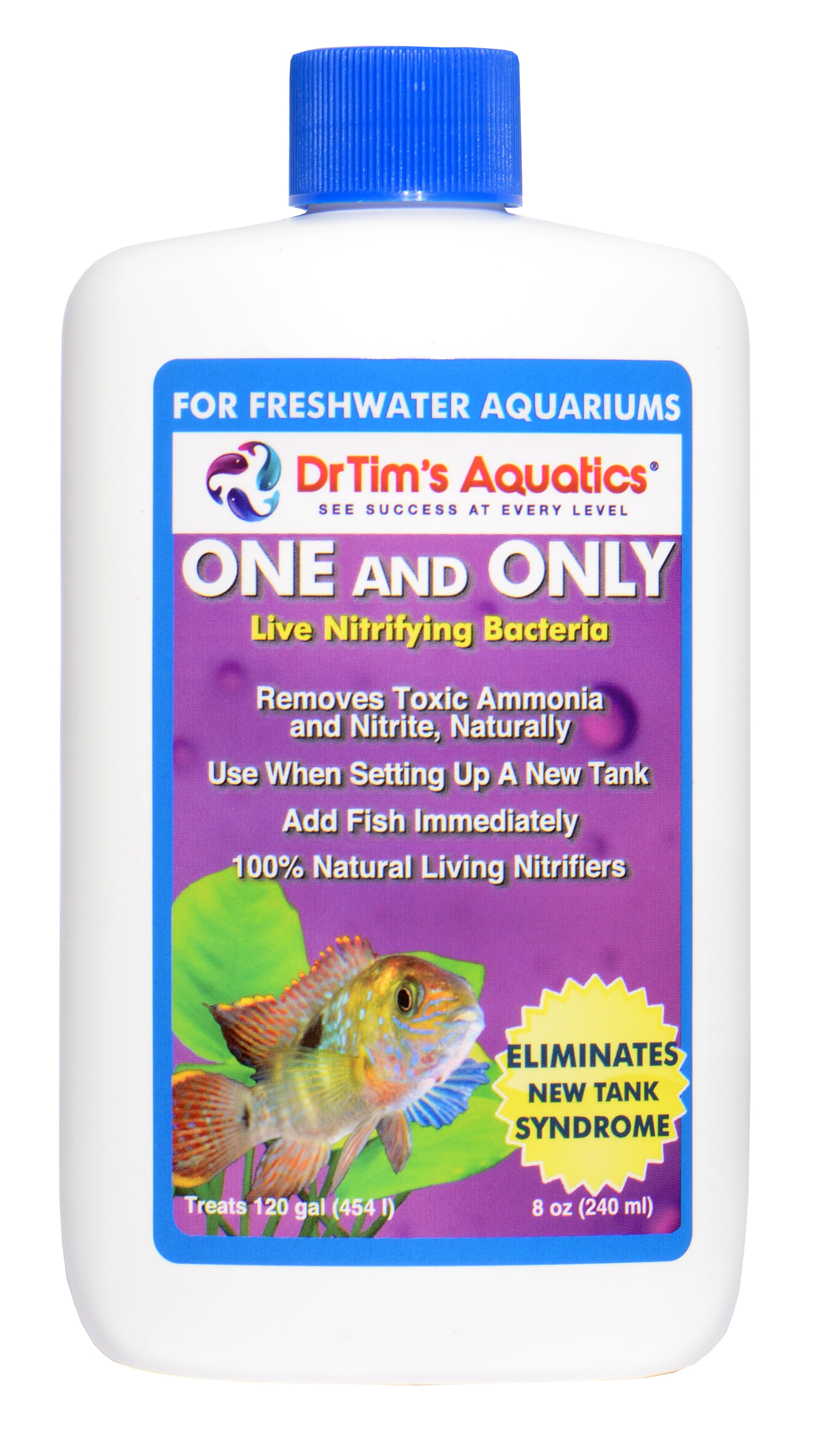 Dr. Tims Freshwater One & Only Ammonia and Nitrite Remover Water ...
