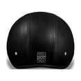 D.O.T. DAYTONA SKULL CAP W/O VISOR- LEATHER COVERED - Walmart.com