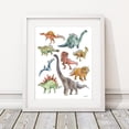 Dinosaur wall art, dinosaur art for children's rooms, dinosaur prints ...