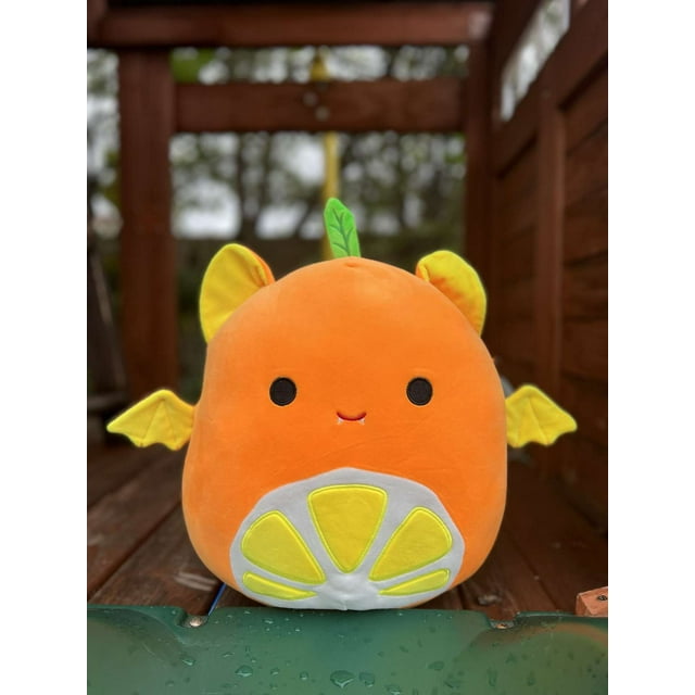 Squishmallows Barnet the Orange Citrus Fruit Bat Plush - Walmart.com