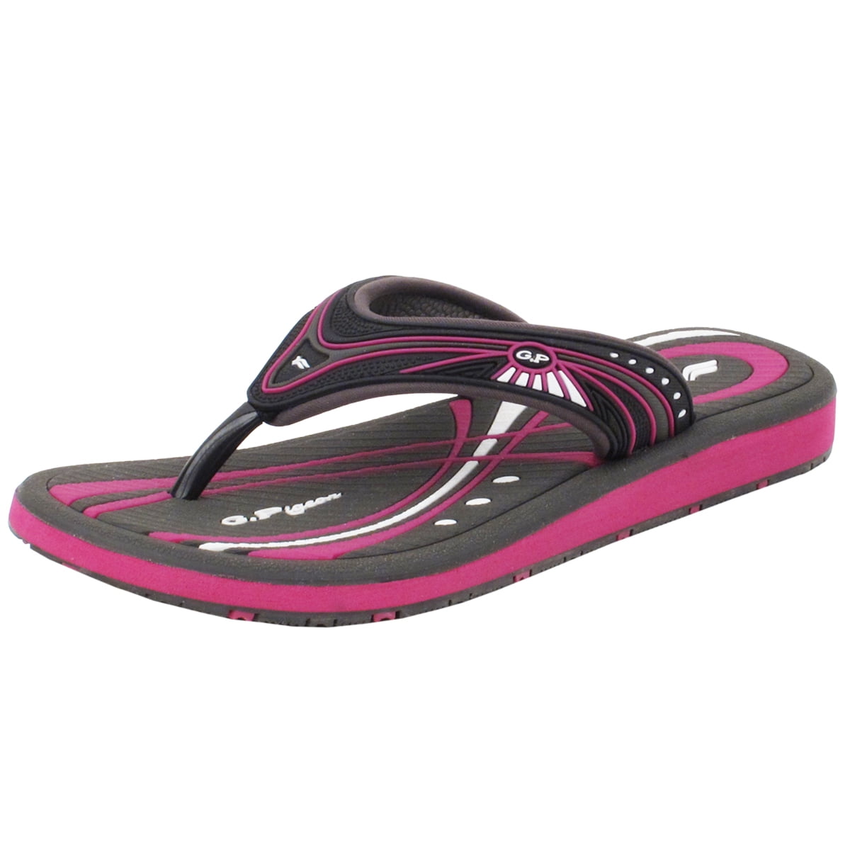 GP5810 Durable Heavy Duty Men Women Youth Outdoor Water Flip Flops ...
