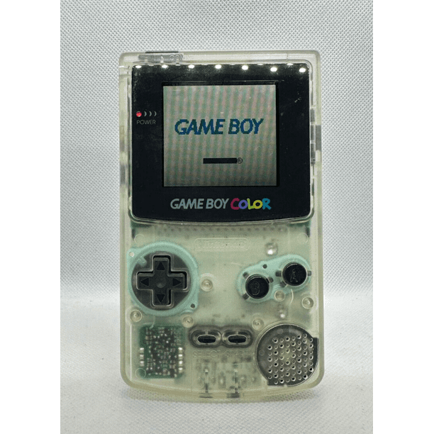 Nintendo GBC Game Boy Color GameBoy CLEAR skeleton Console GBC Genuine ...