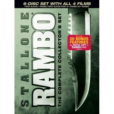 Rambo: Ultimate Collection (DVD) - Walmart.com