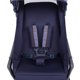 MonBebe Cube Compact Stroller with storage and visor, Blue Boho ...