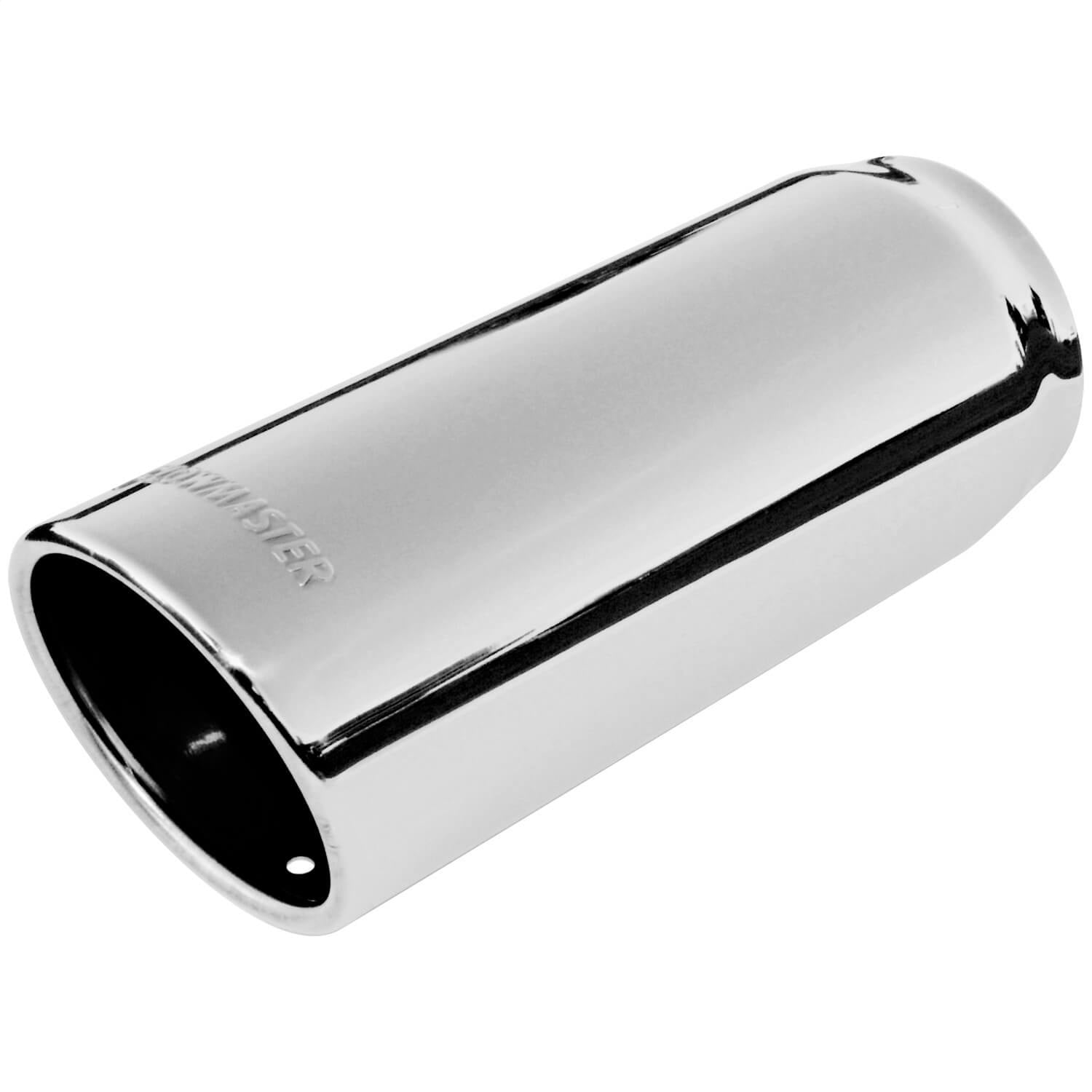Flowmaster 15366 Exhaust Tip - 4.00 in. Rolled Angle Polished SS Fits 3 ...