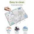 Coastal Blue Crab Soft Diatomaceous Earth Mat, Summer Starfish Shell ...