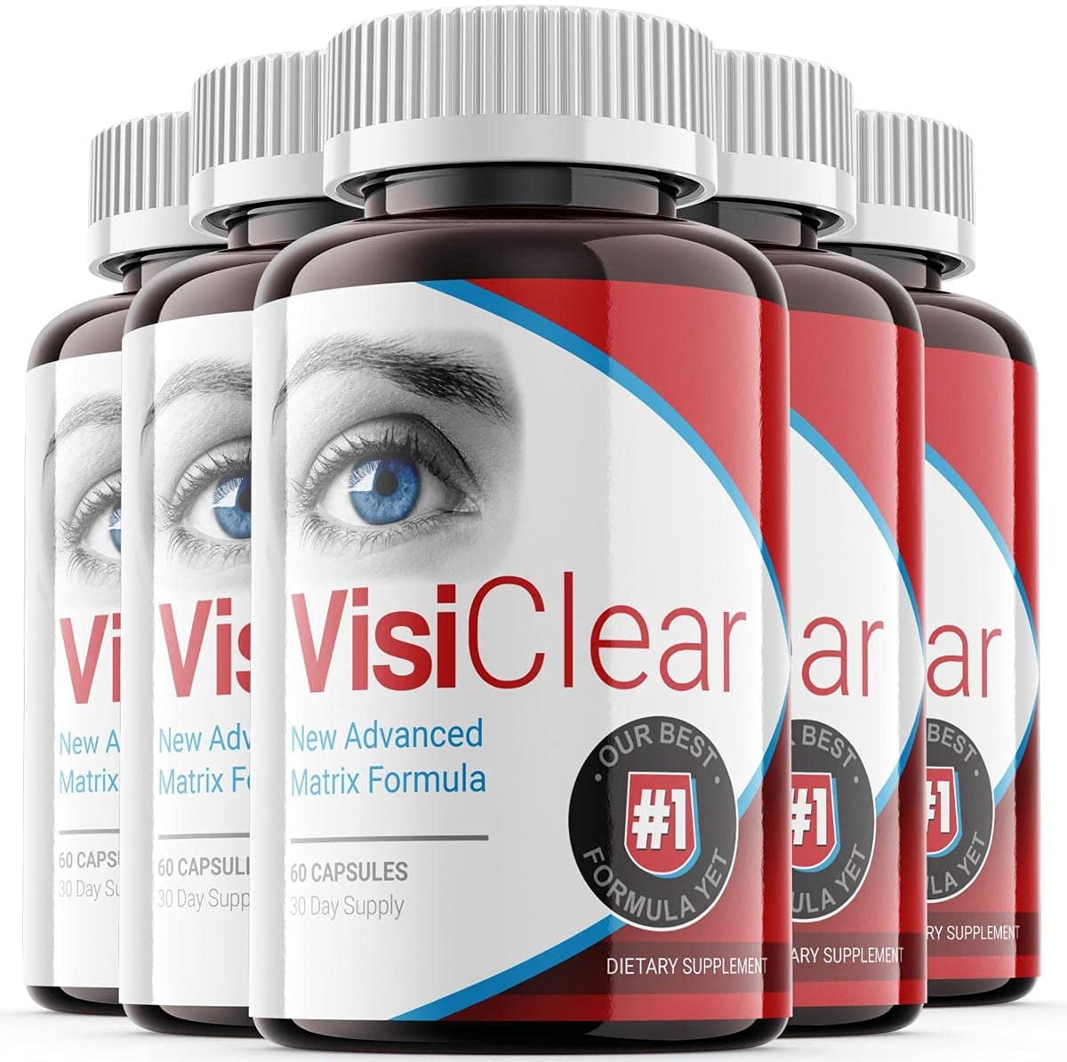 (5 Pack) VisiClear - New Advanced Revolutionary Eye Health Matrix ...