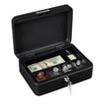 Honeywell Standard Security Steel Cash Box, Money Box with Key Lock and ...