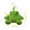 Jellycat Adorable Stuffed Plush Toy Adorable Green Frog Plush Keychain ...