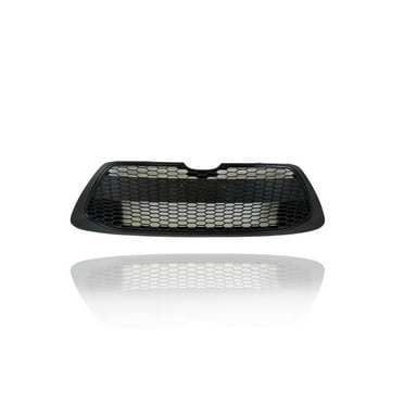 SHZAITOR Front Bumper Grille High Gloss Black Frame with Base Assembly ...