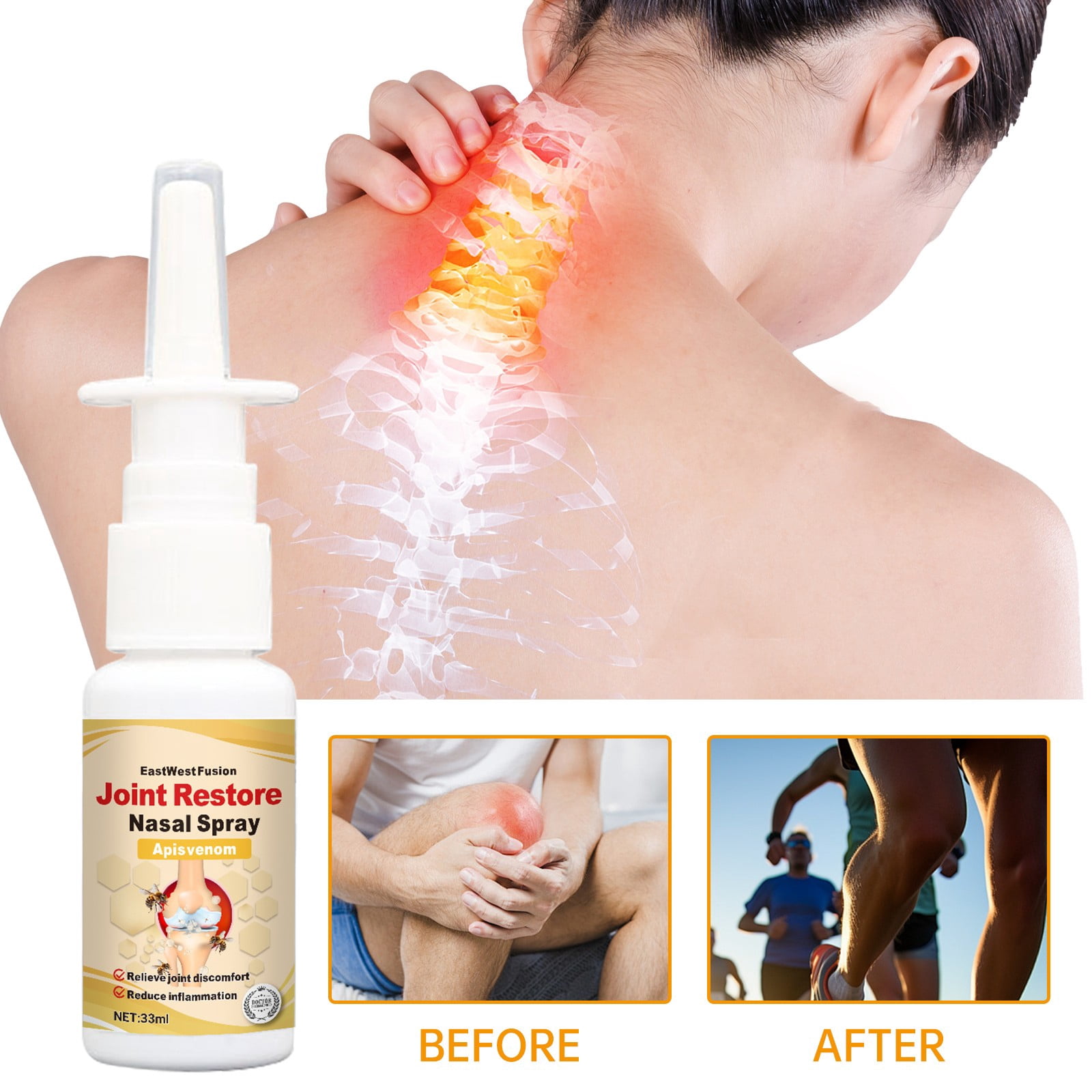 Pore Vacuum Joint Nasal Spray: Inflammation Improves Circulation Bone ...