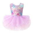 Casual Dresses for Girl Sleeveless Colorful Layered Leotard Dance ...