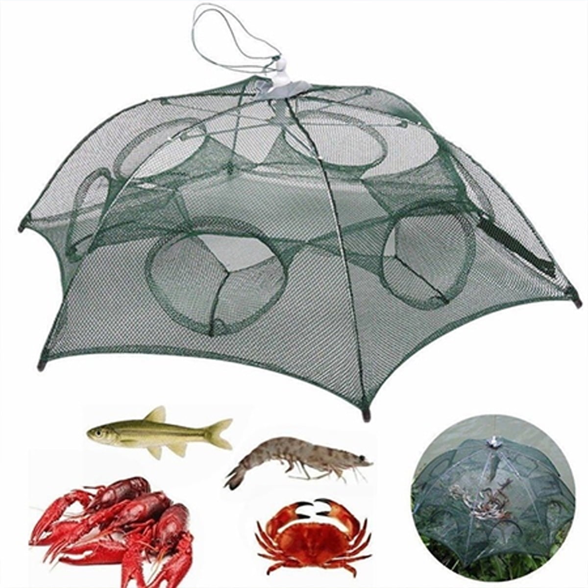 Hunting & Fishing Fishing Fishing Net Trap Fish Nets Crayfish Trap ...