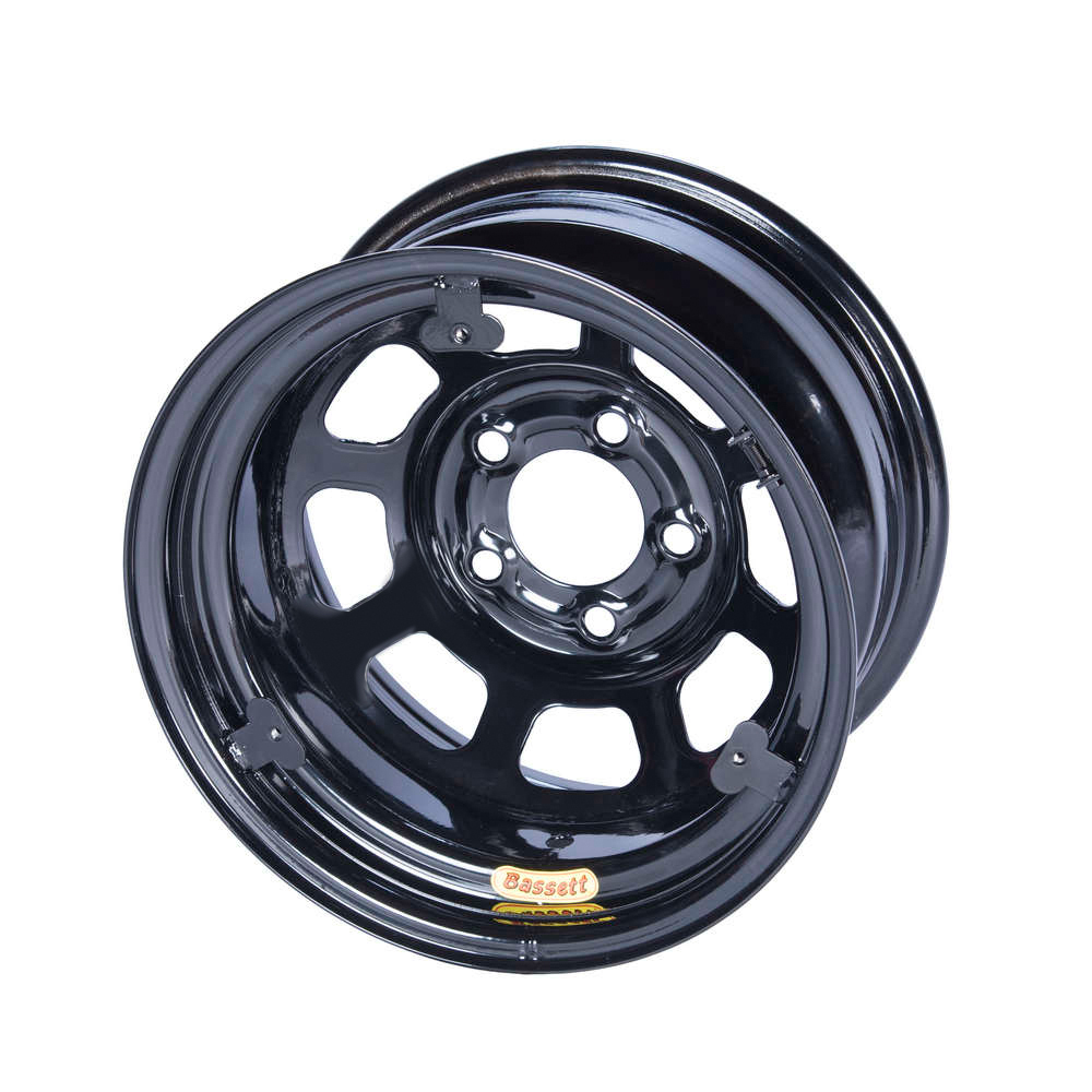 15X8 IMCA Black Inertia 5x5 w/Tab - Walmart.com