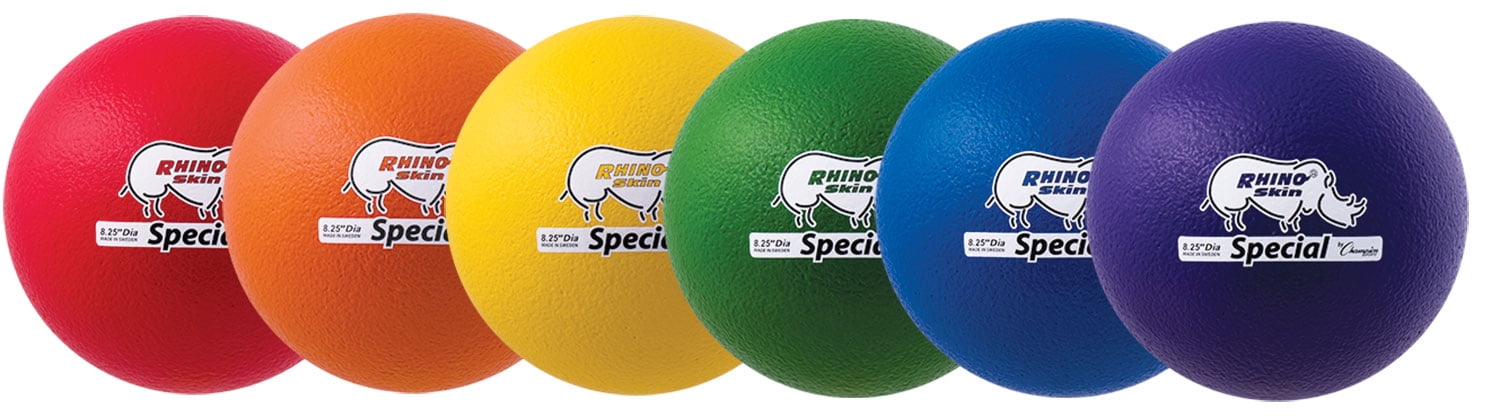 Buy Champion Sports Rhino Skin 8.25 Foam Playground Dodgeball Set, Pack ...
