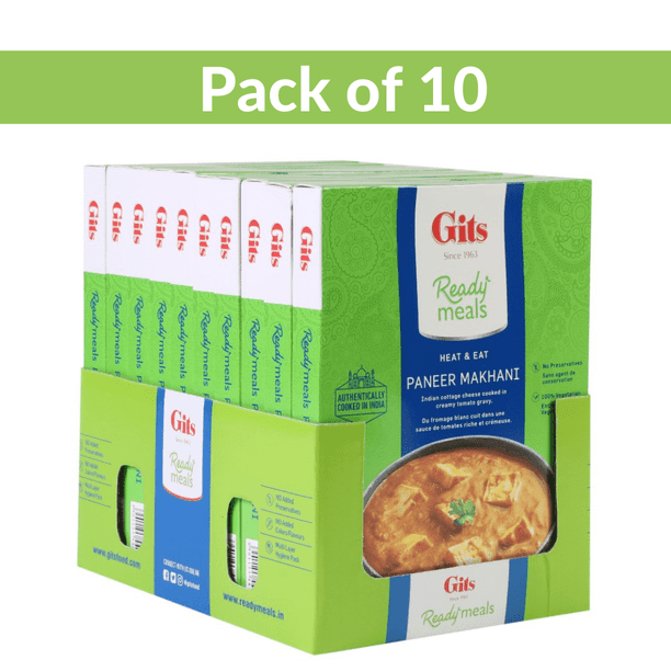 GITS HEAT & EAT PANEER MAKHANI 285G X 10 - Walmart.ca
