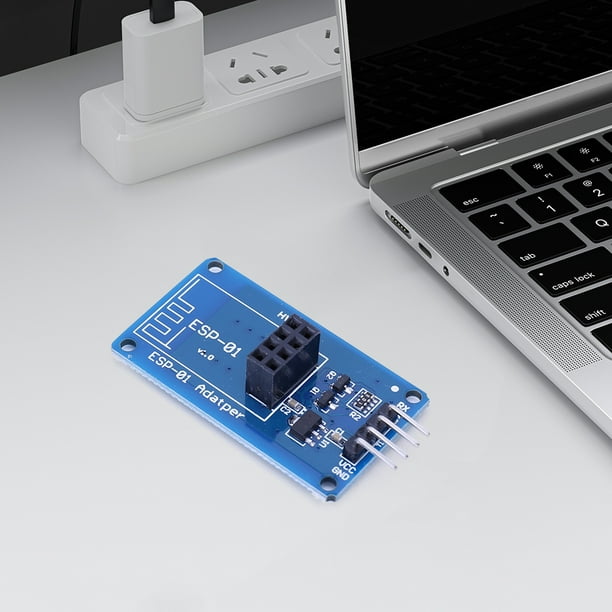 Módulo Adaptador Inalámbrico Wifi ESP8266 ESP-01 Breakout PCB Adapter 3.3V 5V 802.11b/g/n ...