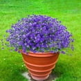 12 Bundles Artificial Flowers UV Resistant Fake Greenery Stems for ...
