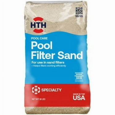 Fairmount Minerals Pool Filter Sand Grade Silica Sand 50 Pounds ...