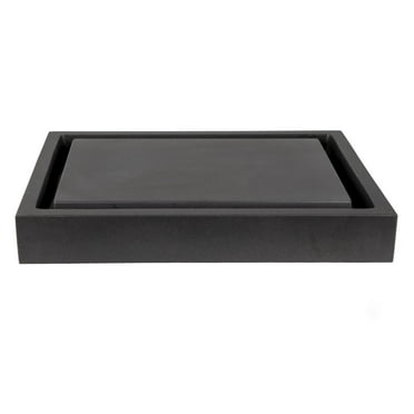 Eden Bath EB-S006BT-H Rectangular Infinity Pool Sink- Honed Beige ...