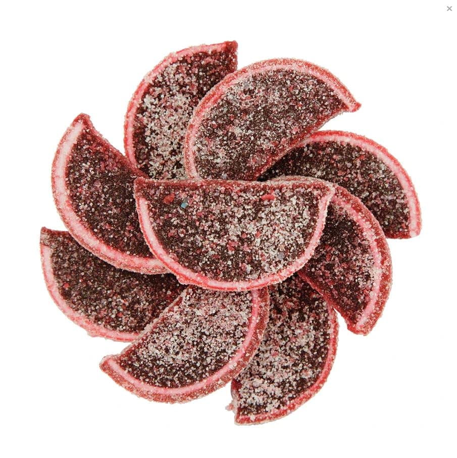 NY SPICE SHOP Pomegranate Jelly Fruit Slices - 1 Pound - Fruit Slices ...