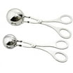 Norpro Stainless Steel Meat Baller 7" x 1.75" with Scissor-Grip Action ...