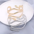 DESIGNICE 2026 New Retro Greek Roman Open Ended Snake Shape Bracelet ...
