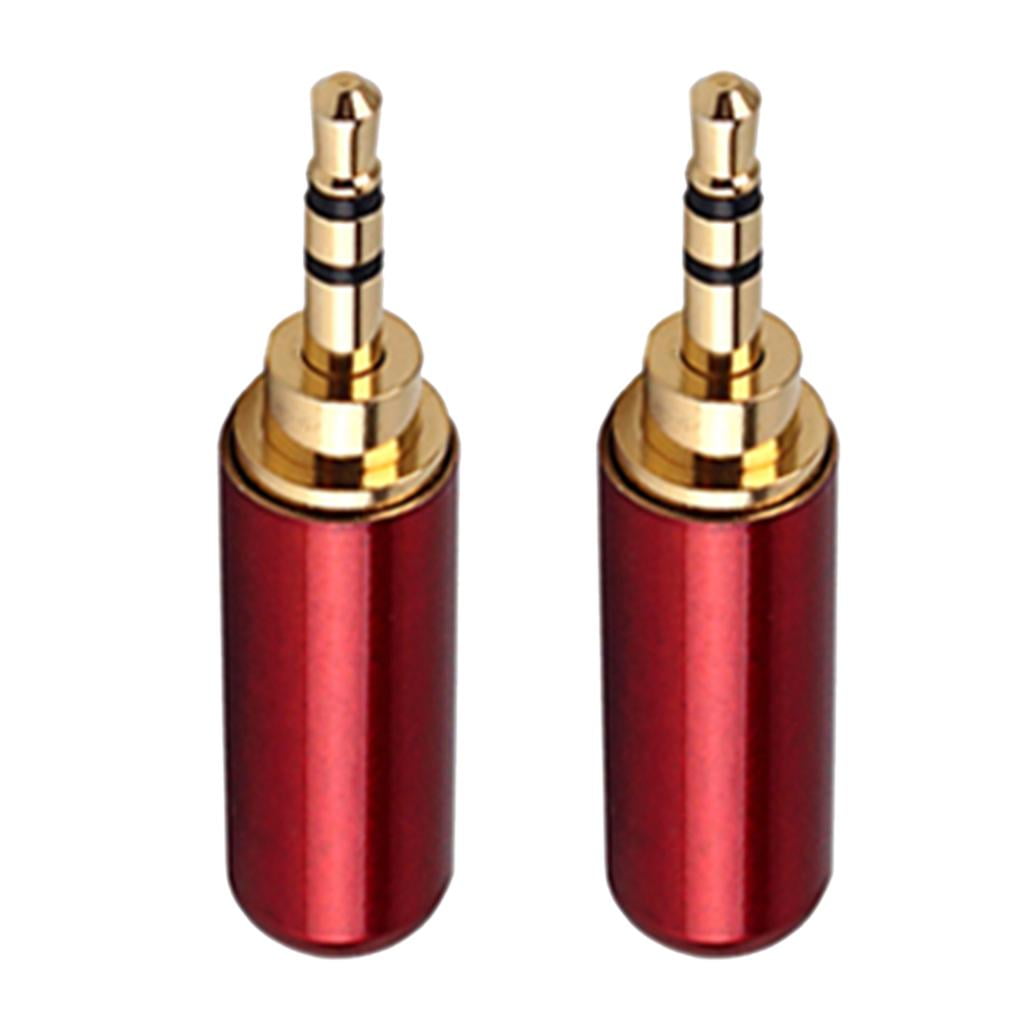 2x Plug Extension Adapter 2.5mm de sonido Esté para Guitarra Adecuada ...