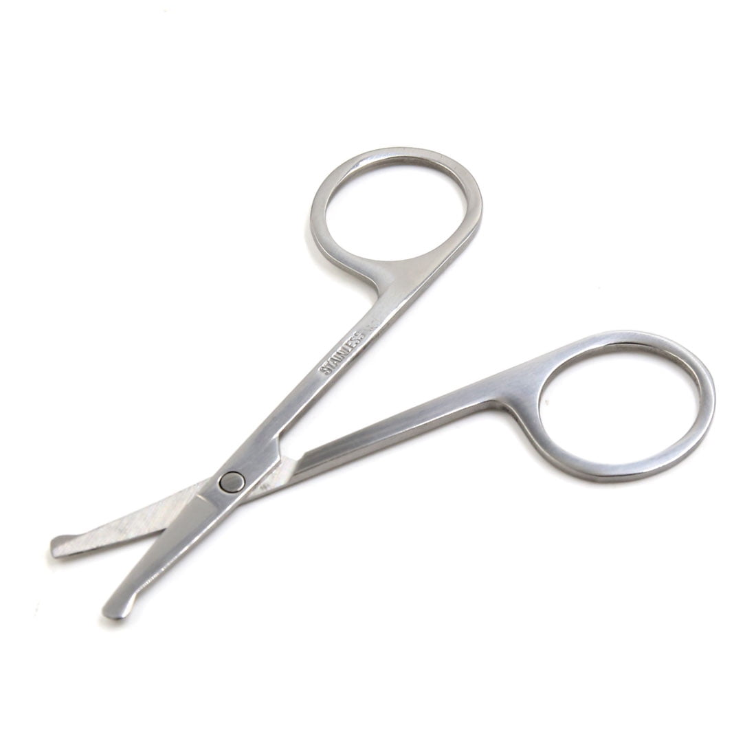 Unique Bargains 5 Pcs Stainless Nose Hair Scissors Facial Hair Trimming ...