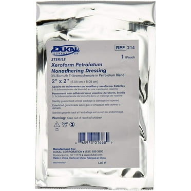 Xeroform Petrolatum Impregnated Dressing 5'' X 9'' Gauze, Bismuth ...